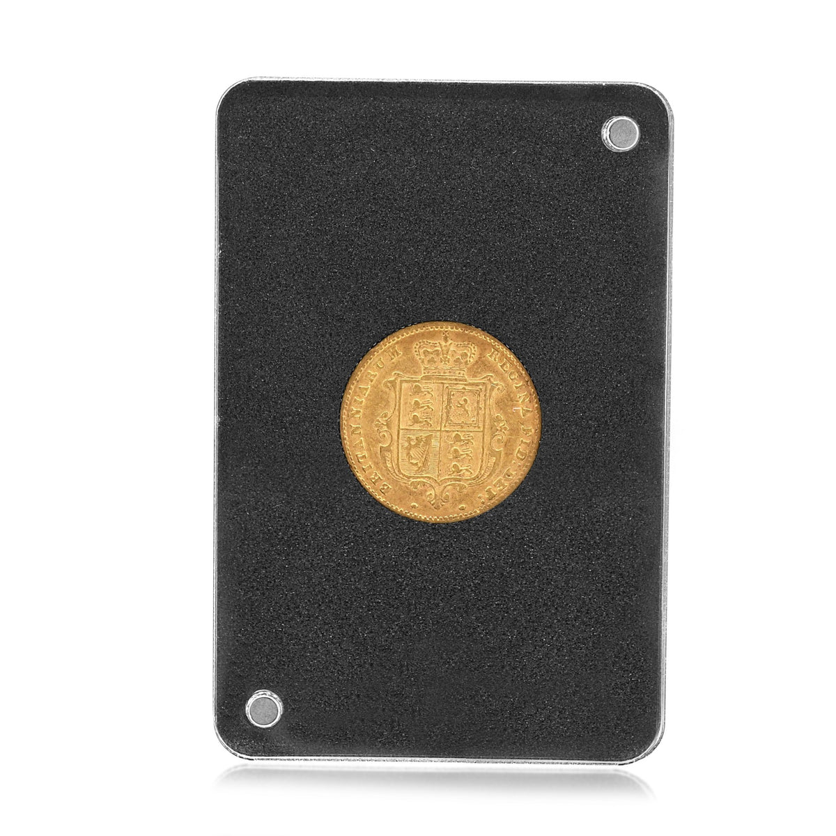 Pre-Owned 1863 Half Sovereign Shield Back I S&R