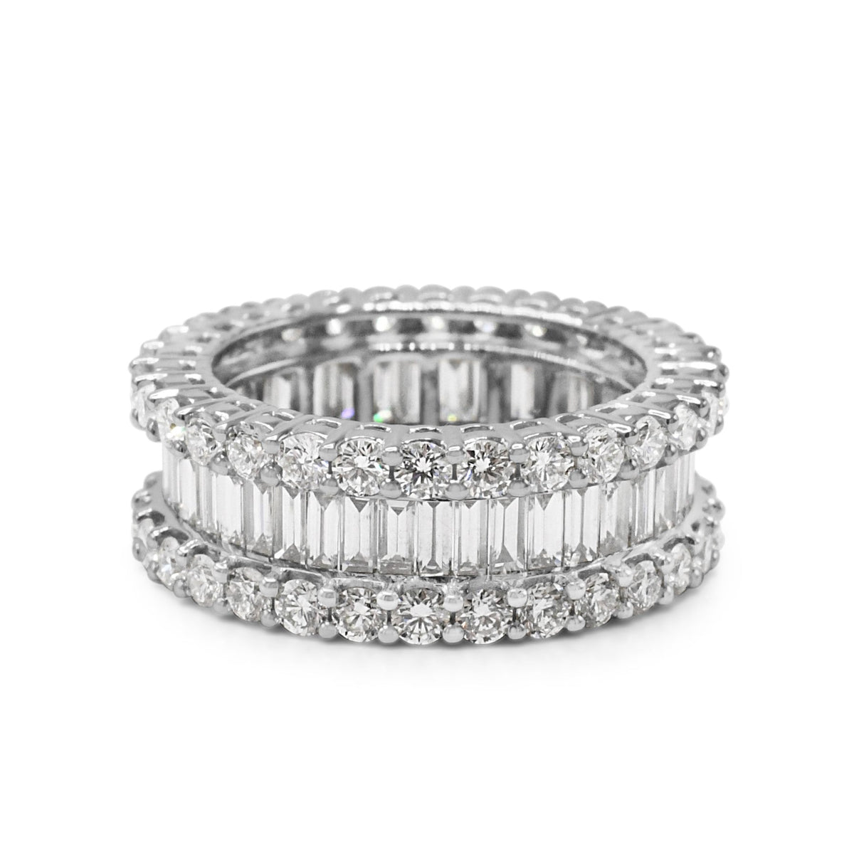 Pre-Owned Diamond Fancy Eternity Band Ring I S&R