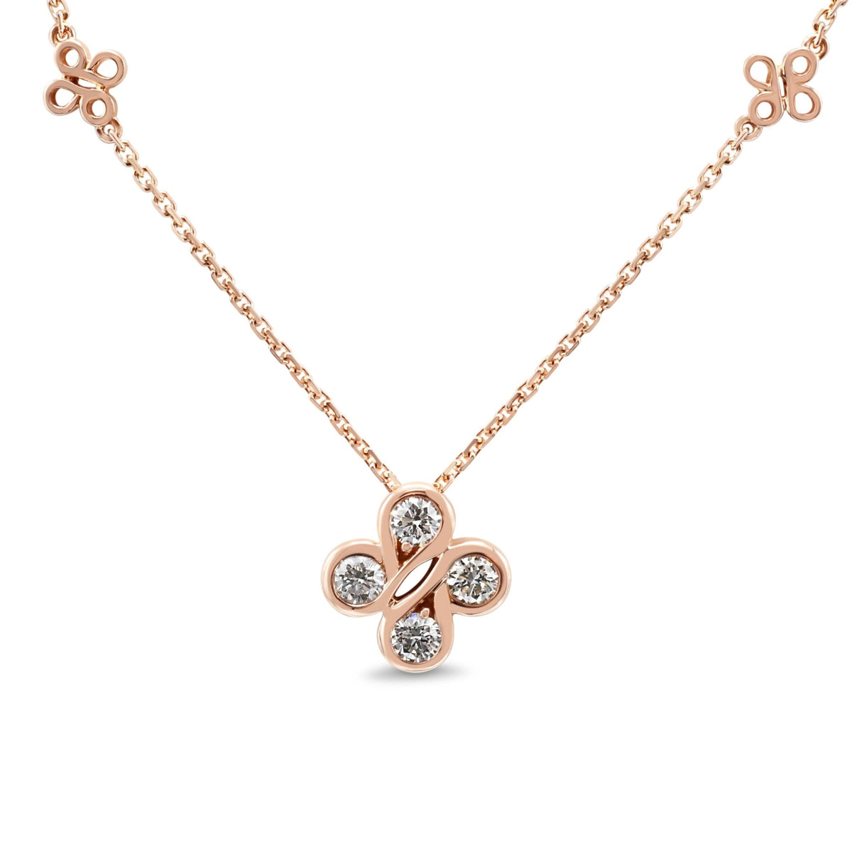 Pre-Owned Be Boodles Diamond Be Boodles Pendant Necklace I S&R