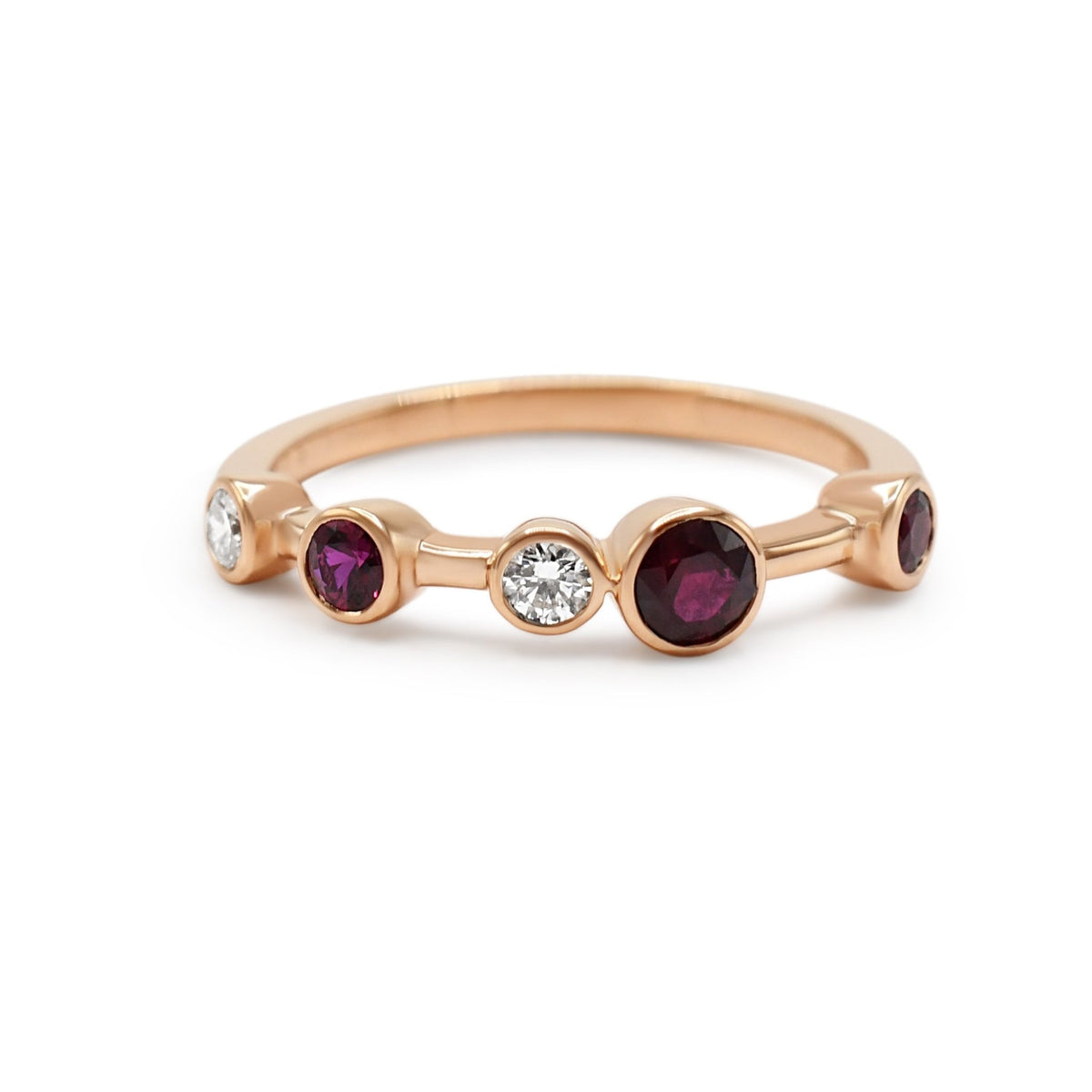 Pre-Owned Boodles Raindance Design Ruby Diamond Ring I S&R