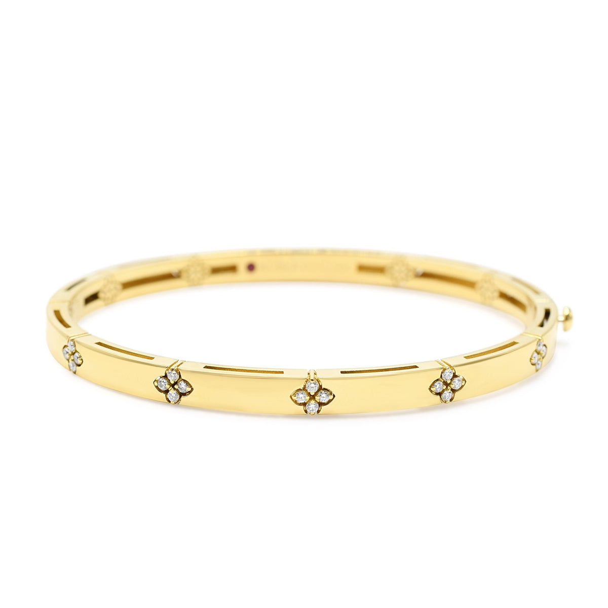 Pre-Owned Roberto Coin Love in Verona Diamond Bangle I S&R